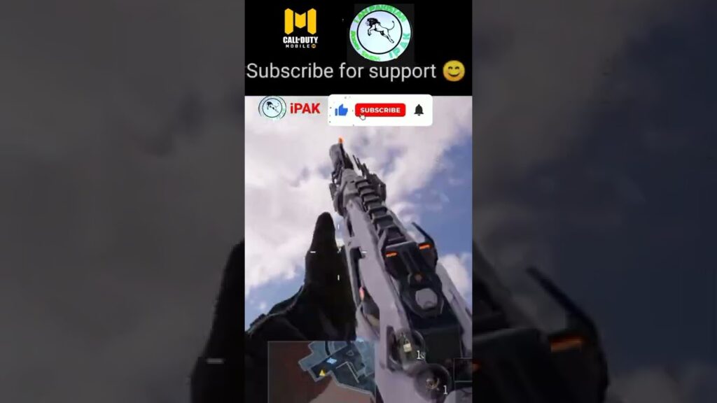 Assault rifle Peacekeeper weapon inspection and kill. CODM CALL OF DUTY ...