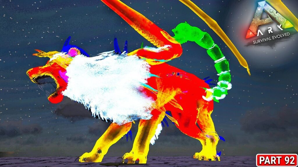 I Tamed Ghost Manticore Boss in Redwood : ARK MEGA Modded : ARK Survival Evolved : Part 92 ...