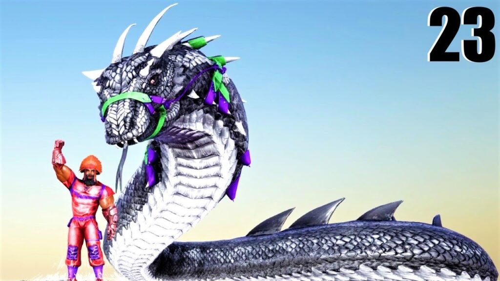 GIANT FLYING SNAKES, OMEGA UNIQUE & EPIC ARMOR! ARK OMEGA MODDED ARK ...