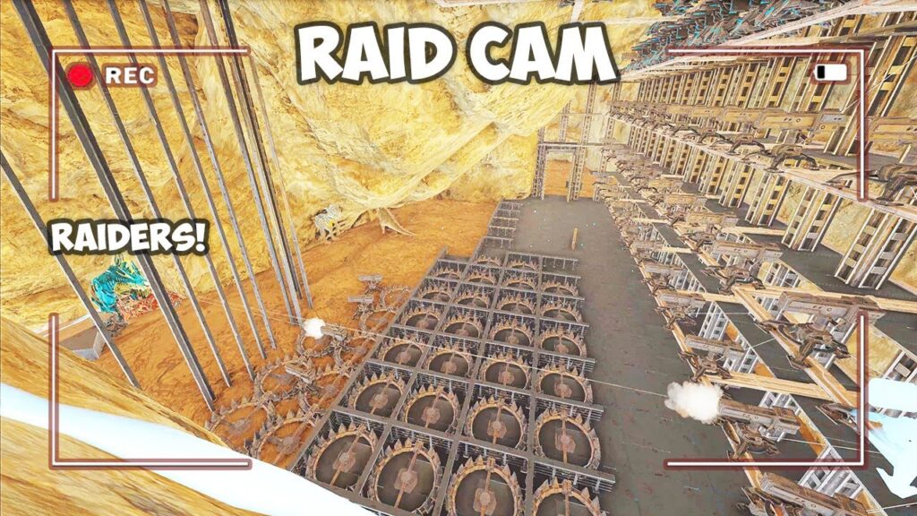 Ark PVP Raid Cam – 4 Raids in 1 Raid Cam! Fjordur, Center And Island ...