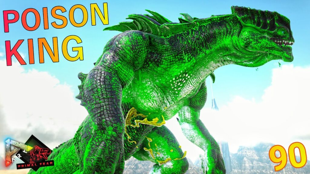 Caustic Colossus Boss VS Spirit Golem Fight : ARK Primal Fear : ARK ...