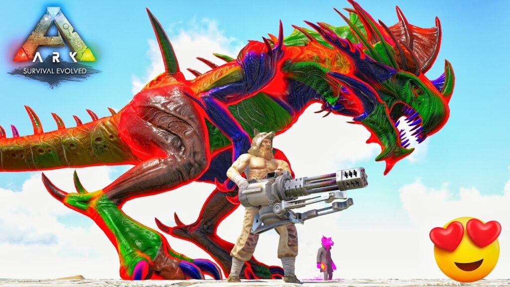 I Tame Underground Queen Alpha Reaper Queen : ARK Survival Evolved Do ...