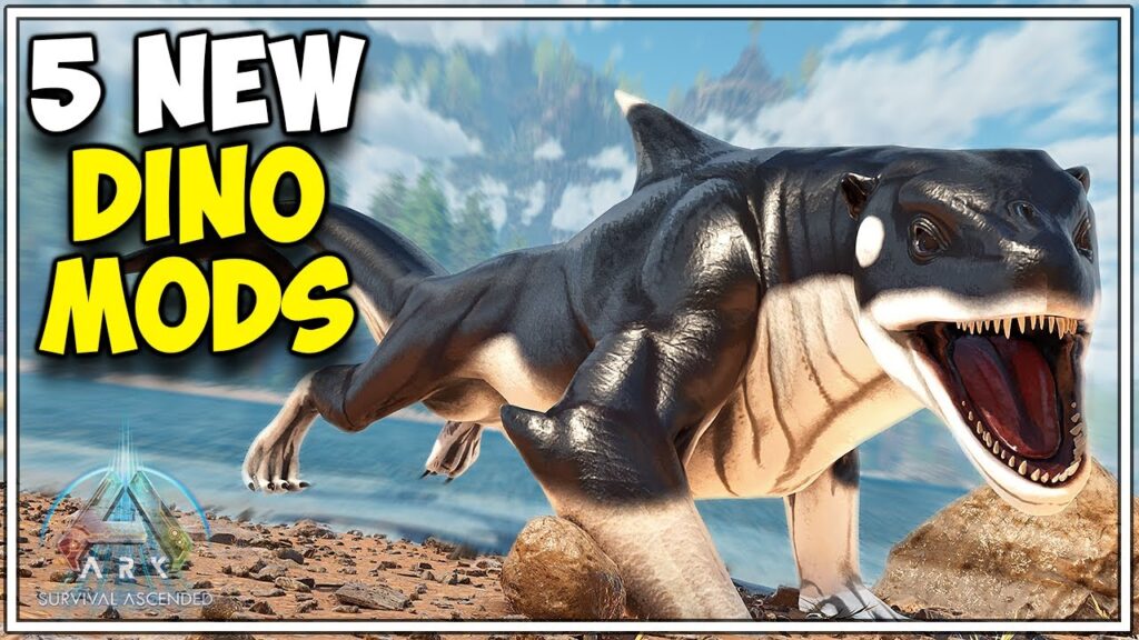 5 NEW Dino Mods | Ark Survival Ascended | バトロワ系ゲーム動画まとめ