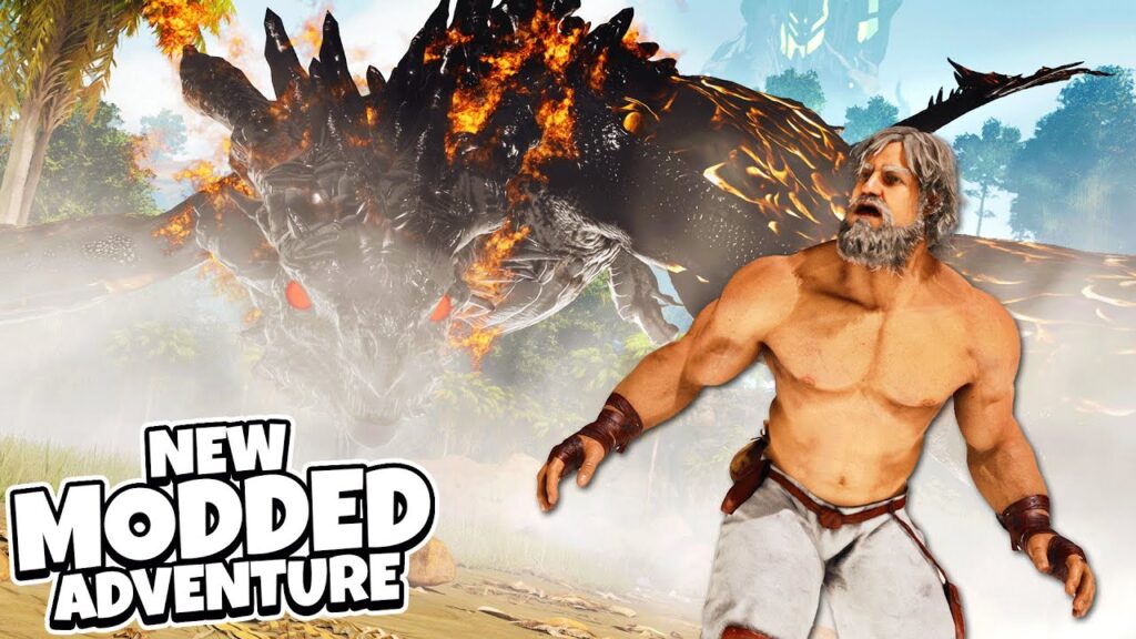 Welcome to the CRAZIEST ARK EVER! BRAND NEW OVERHAUL MOD! | ARK MEGA ...
