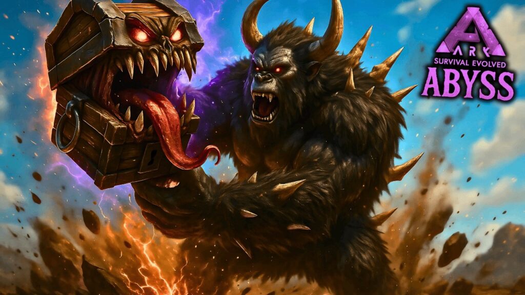 Wrath Endo DESTROYS the Mimic Chest in ARK ABYSS (DAY 7) | Ark Survival ...